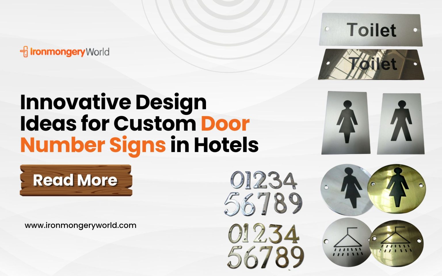Innovative Design Ideas for Custom Door Number Signs in Hotels