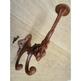Ogre Coat Hook Rust | Ironmongery World