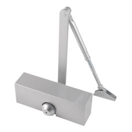 Overhead Door Closer Surface Mounted 73 Series Silver | Ironmongery World