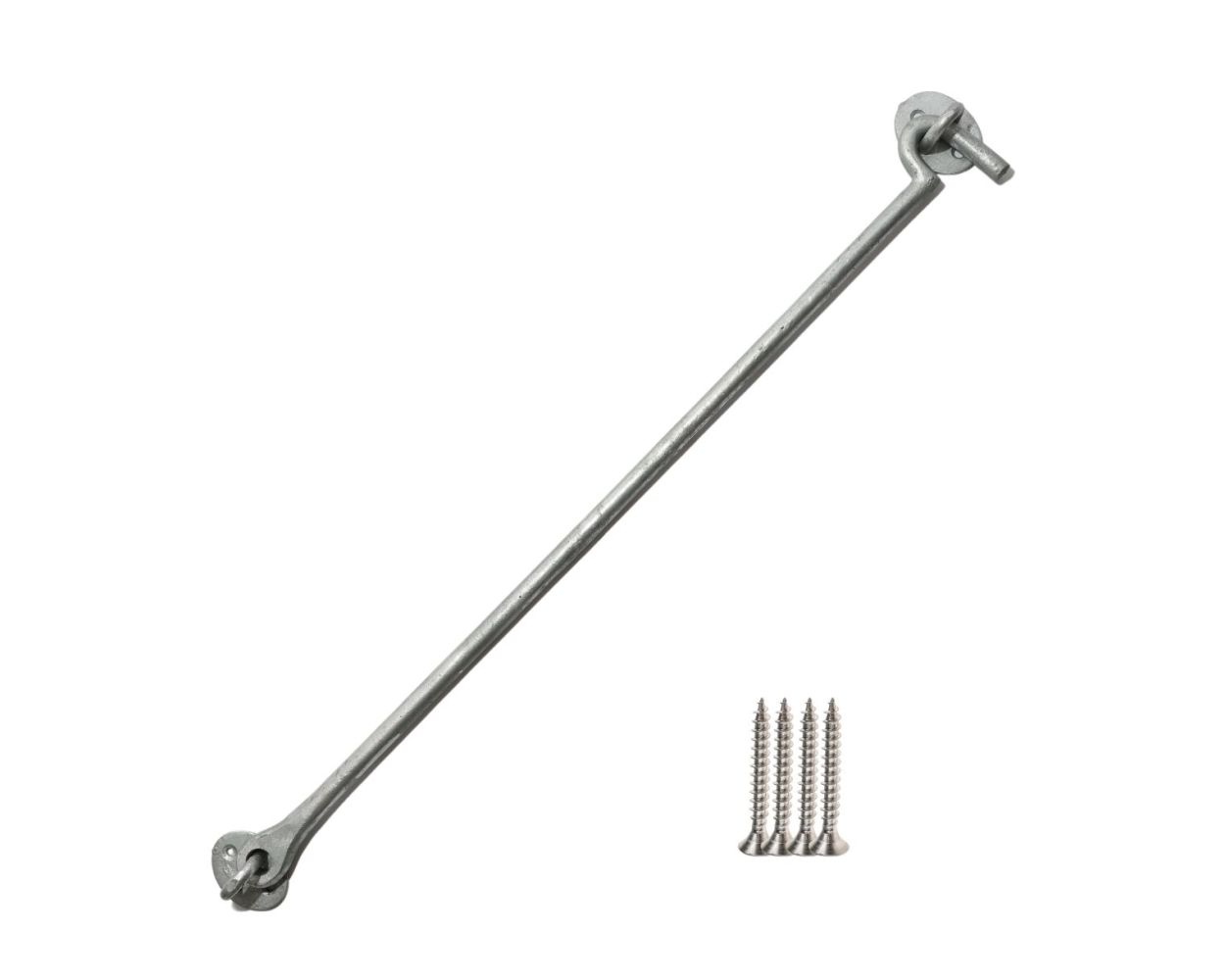 Door Hardware Gate Hooks In 9 Size EXTERIOR OUTDOOR USE Cast Iron Cabin ...