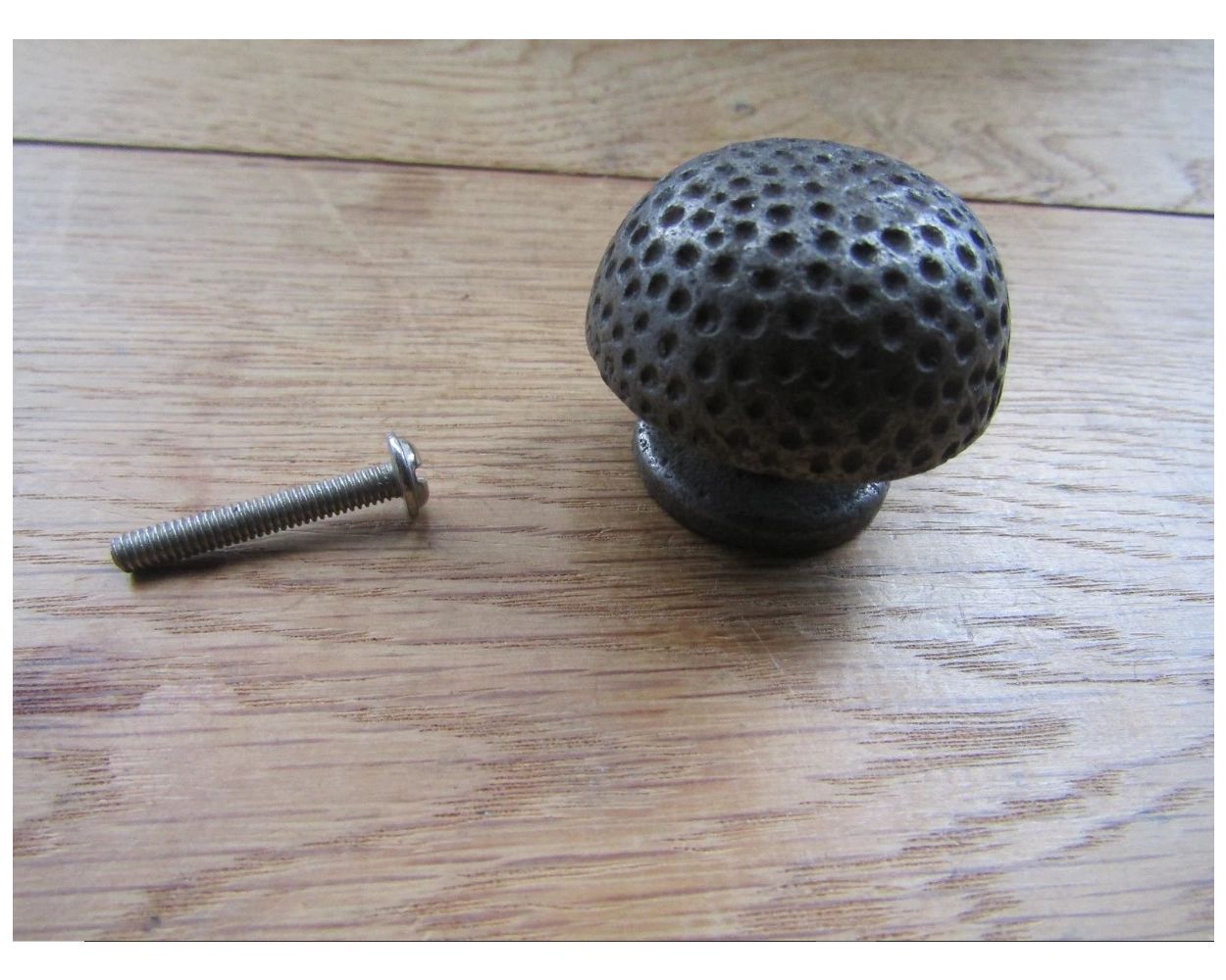 Dimpled Knob Cast Iron Rustic Vintage Old Retro Style Cabinet Cupboard Drawer Antique Iron ...