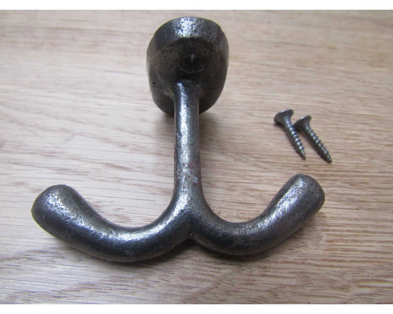 Double ceiling hook cast iron vintage old style plant basket hanging ...