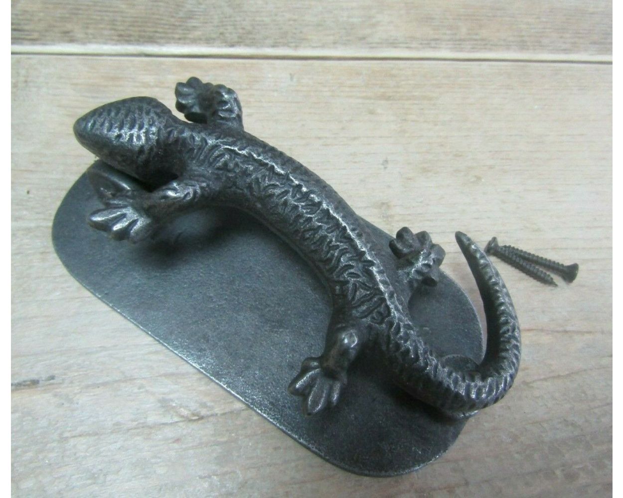 Buy 130mm lizard Design Door Knocker - Antique Iron | Ironmongery World
