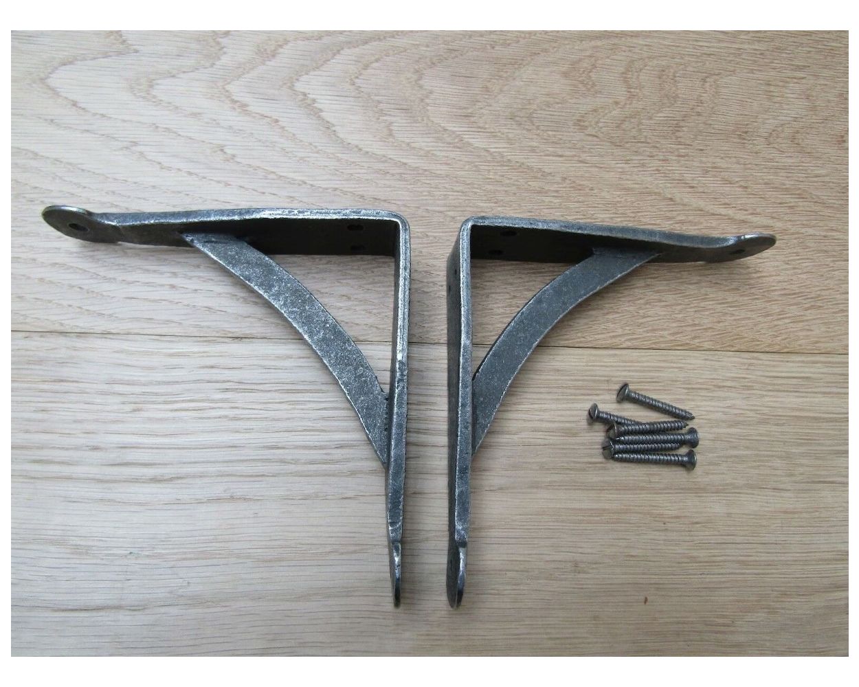 Penny End Shelf brackets Wall Mounted Industrial Gallows Vintage Retro ...