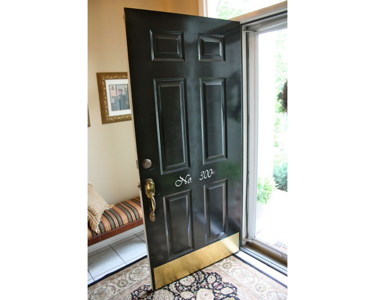 Buy 800 x 150mm Door Bottom Kick Plate - Polished Brass | Ironmongery World