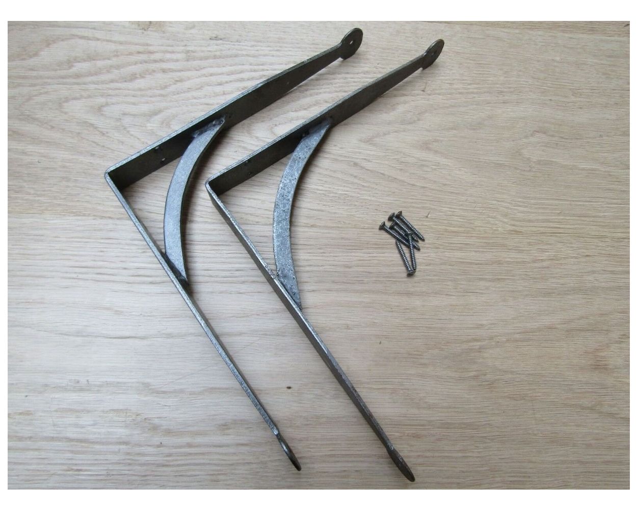 Penny End Shelf brackets Industrial Gallows Vintage Retro Antique Iron ...