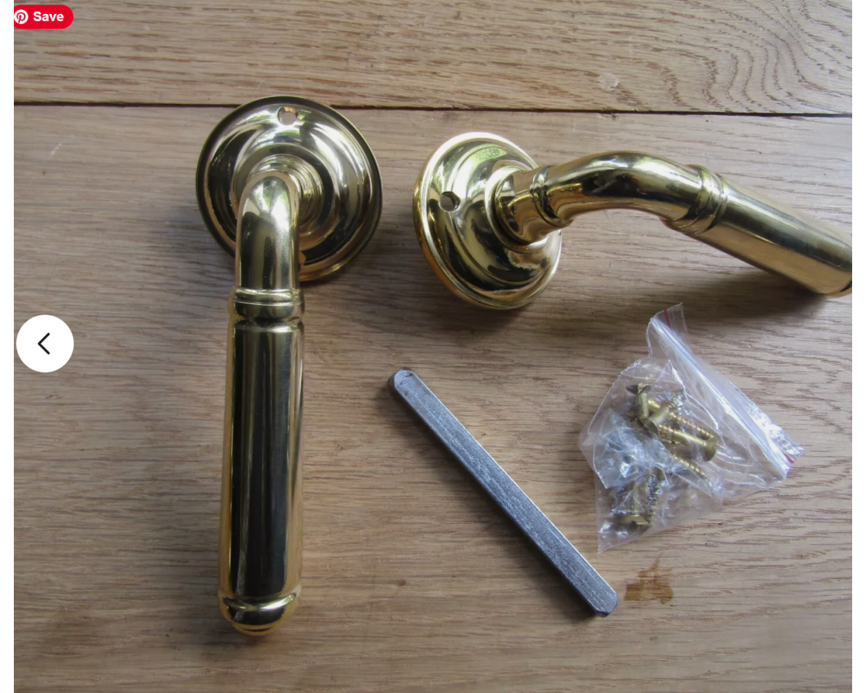 Victorian Lever On Rose Mortice Latch Door Handle Polished Brass ...