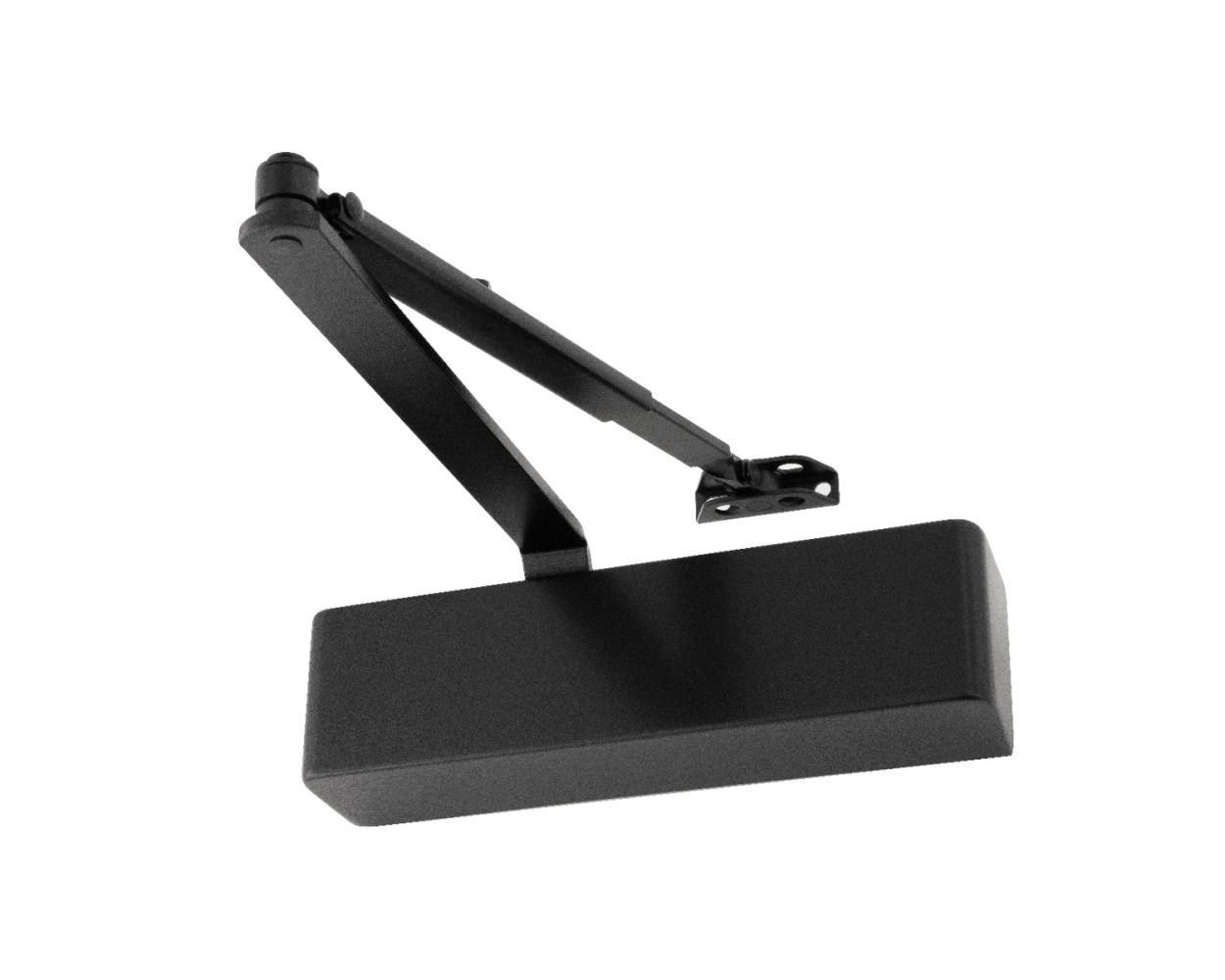 Overhead Door Closer Surface Mounted 101 Series Matt Black ...