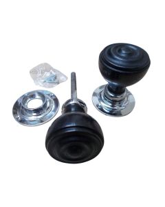 black rim door knobs