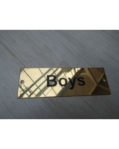 Brass Signs | House Plaque Brass | Ironmongery World