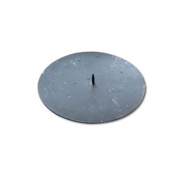 Edinburgh Black Wax Candle Plate – Hand-Forged Iron Stand 5 ...