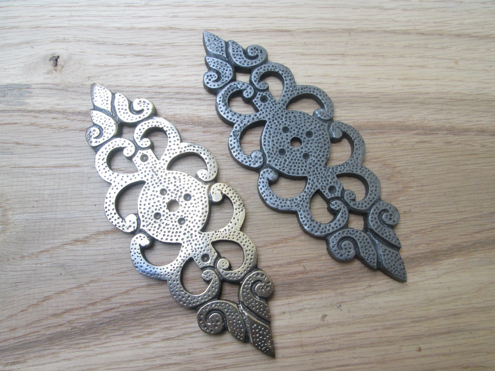 Buy 130mm Decorative Back Plate Antique Brass | Ironmongery World