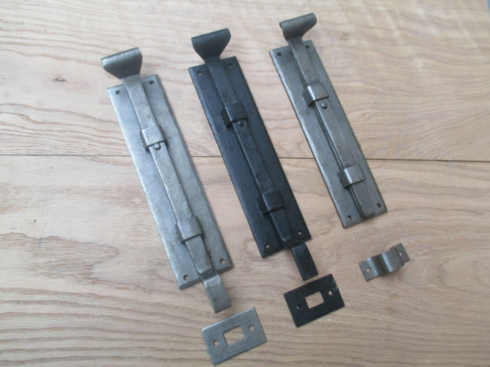 FISHTAIL SCROLL -Hand forged blacksmith traditional vintage door bold ...