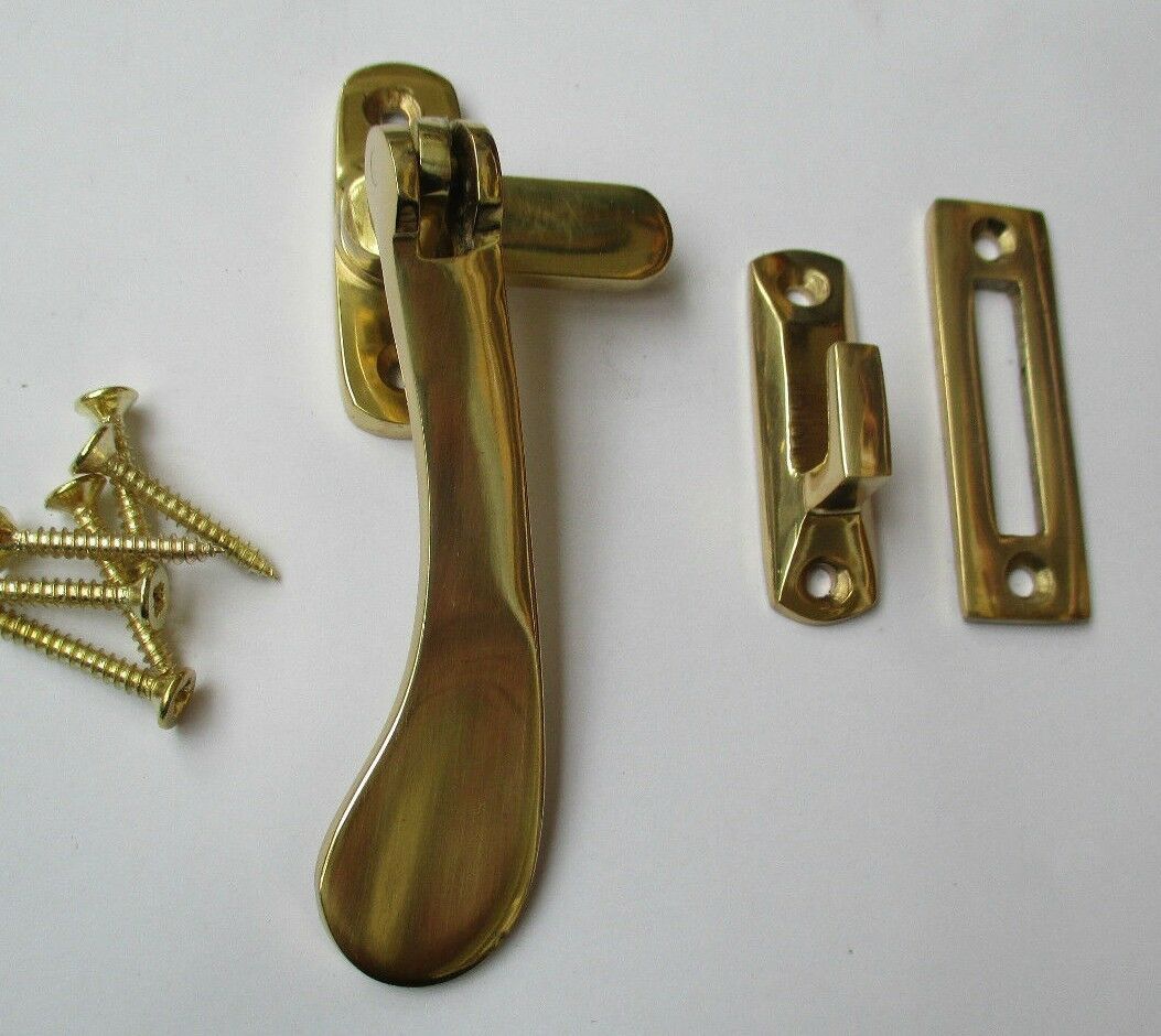 Polished brass-victorian old style window fittings -choose from 13 ...