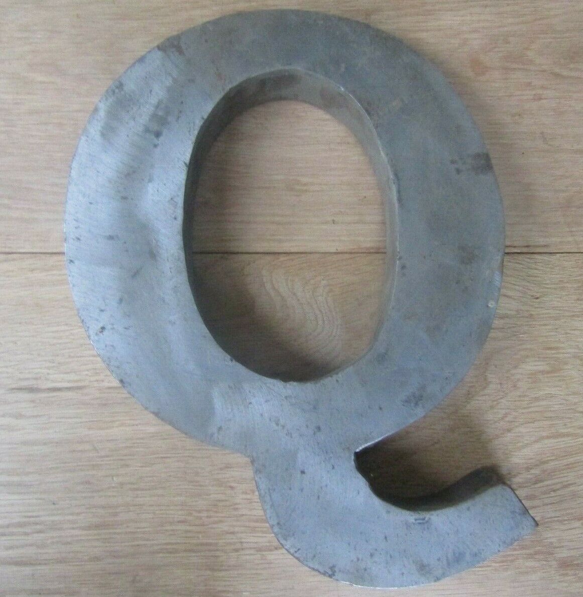 8" Letter Q metal industrial rustic Words sign letters wall art ...