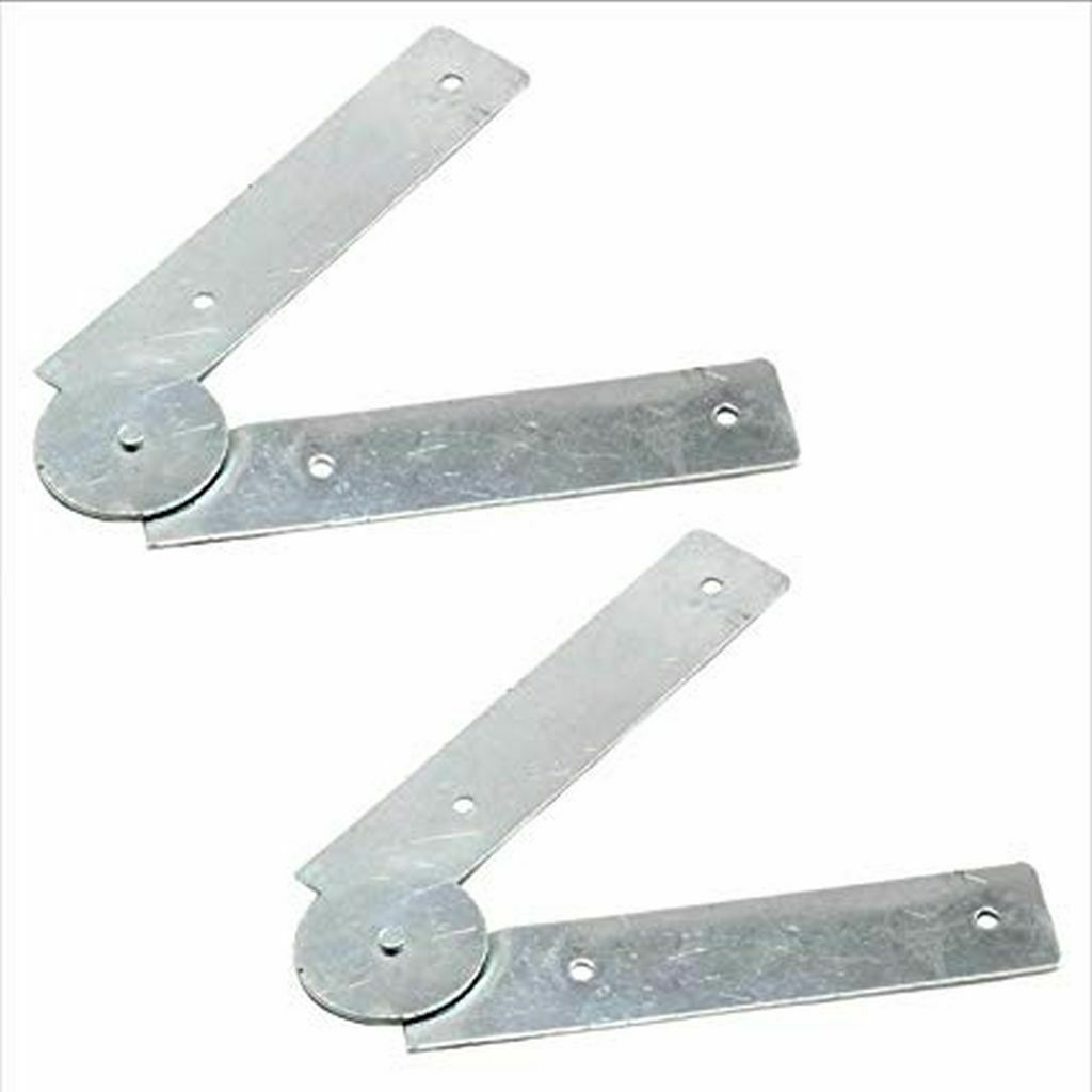 Silver/Zinc Plated Paste Board Table Hinges Bzp | Ironmongery World