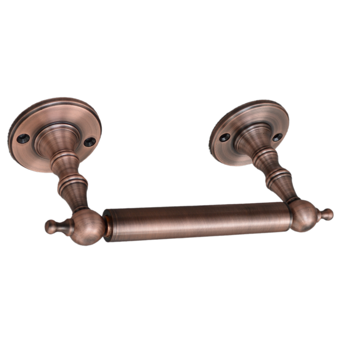 Windsor Royal Toilet Roll Holder Polished Black Nickel | Ironmongery World