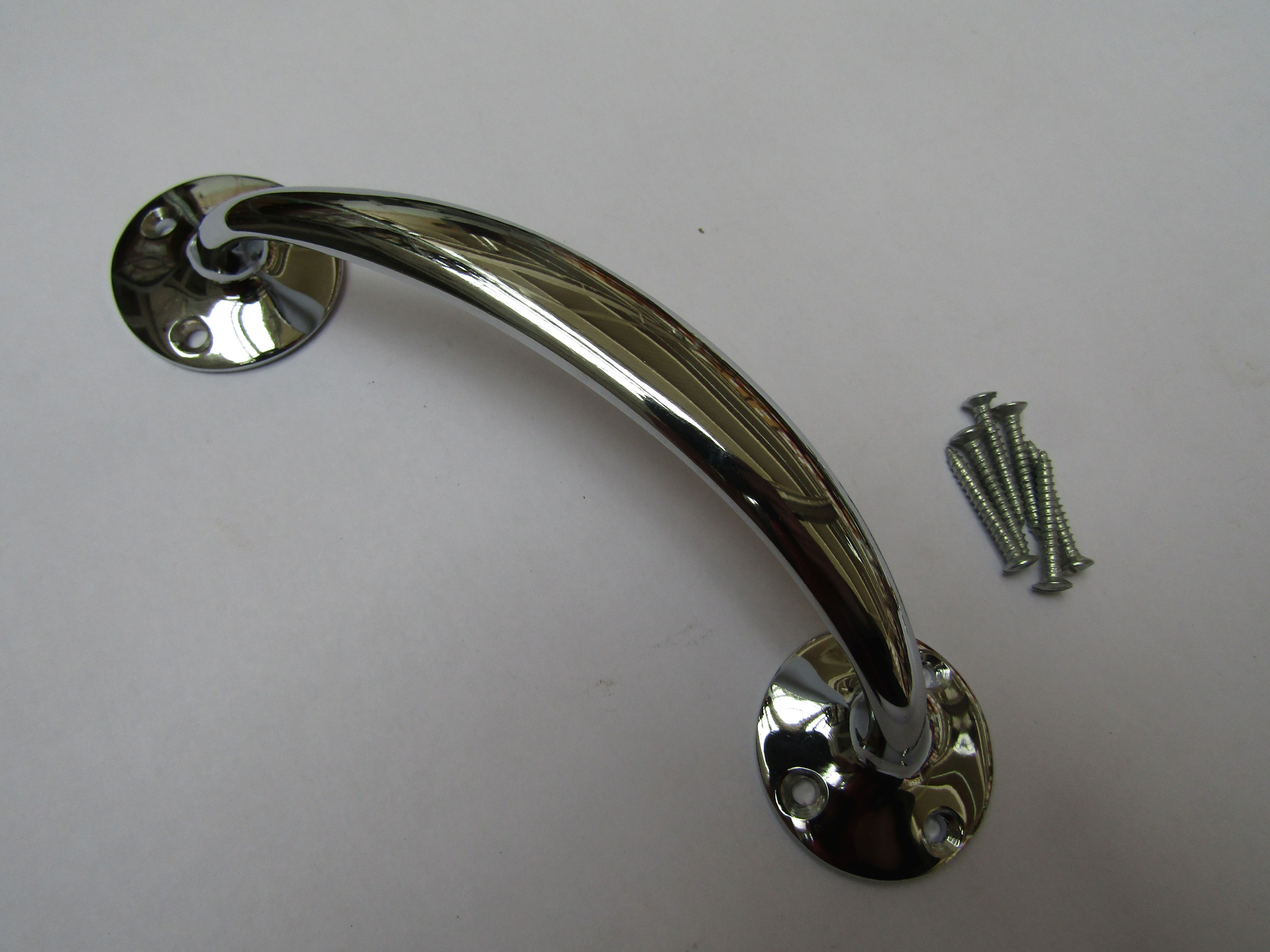 Victorian Bow Cabinet Pull Handle Polished Chrome 6" | Ironmongery World
